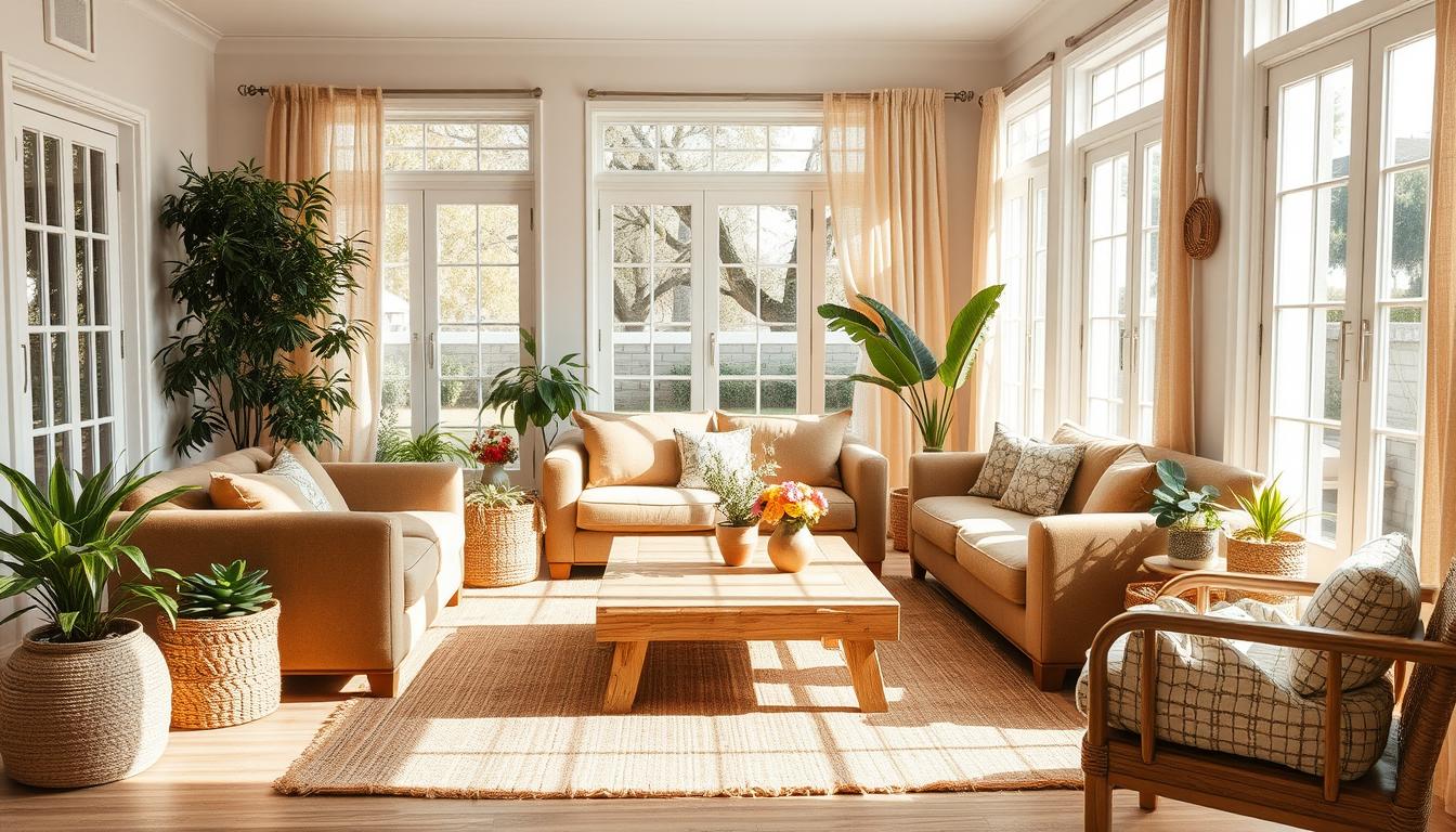 How to refresh your living room for summer naturally